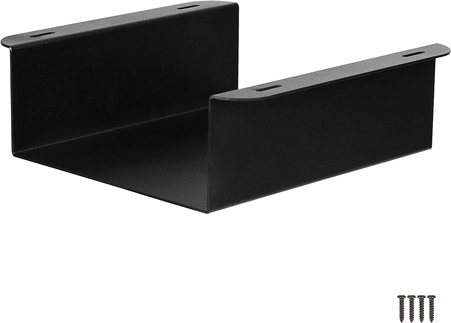 Ilyapa Under Desk Computer Mounting Bracket with 360° Swivel and Slidi ...